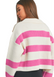Bryce Cozy Stripe Oversized Sweater with Chic Wide Collar – Preppy ...