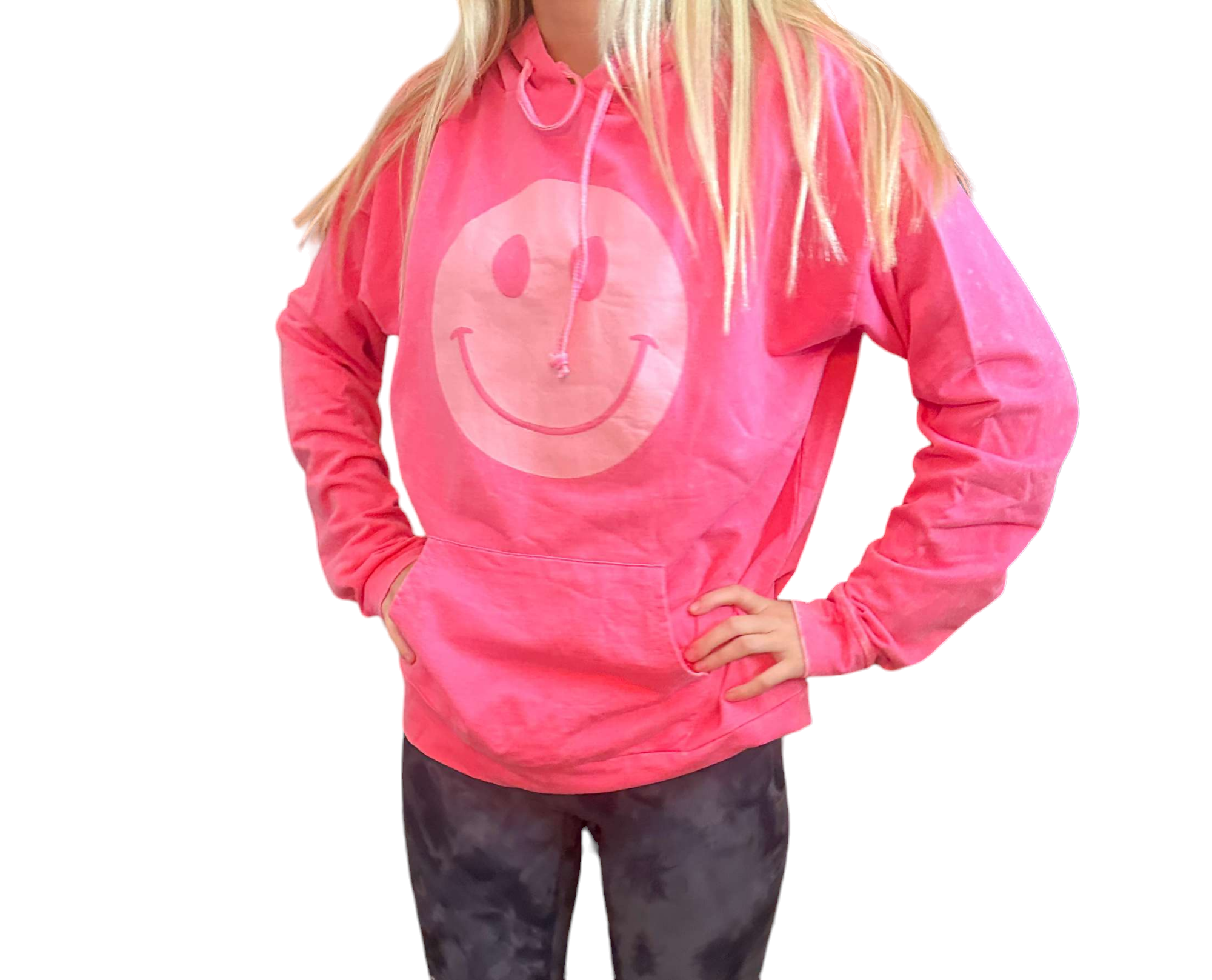 Radiant Joy Smiley Hoodie – Preppy Palette Boutique