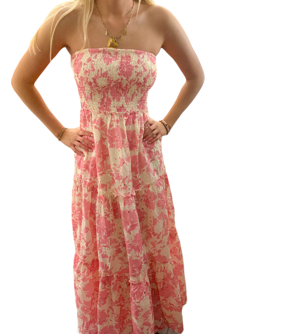 Eliza's Enchanted Floral Maxi Dress – Preppy Palette Boutique